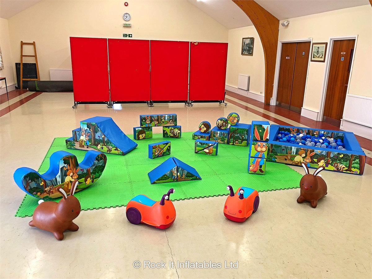 Soft Play - Pete Rabbit theme - Bouncy Castle and Soft Play Hire in ...